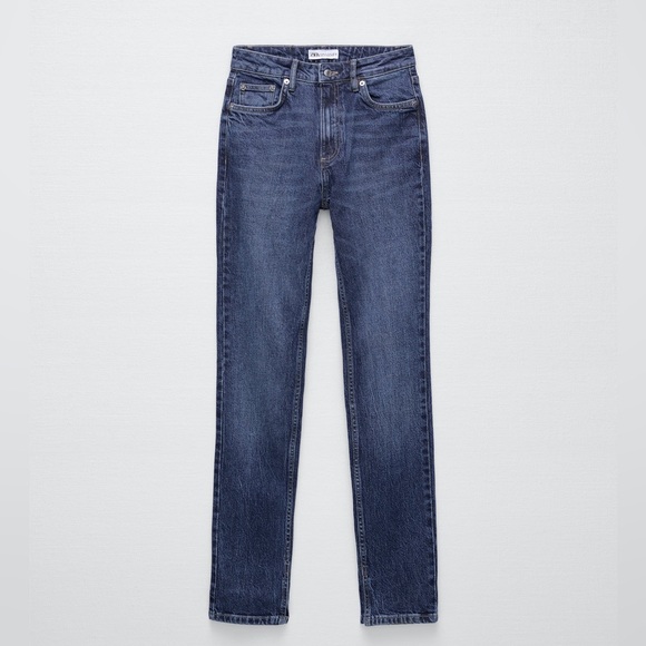 Zara | Jeans | Zara Split Slim Jeans | Poshmark